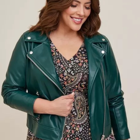 torrid | Jackets & Coats | Nwt 4x Torrid Faux Leather Moto ...